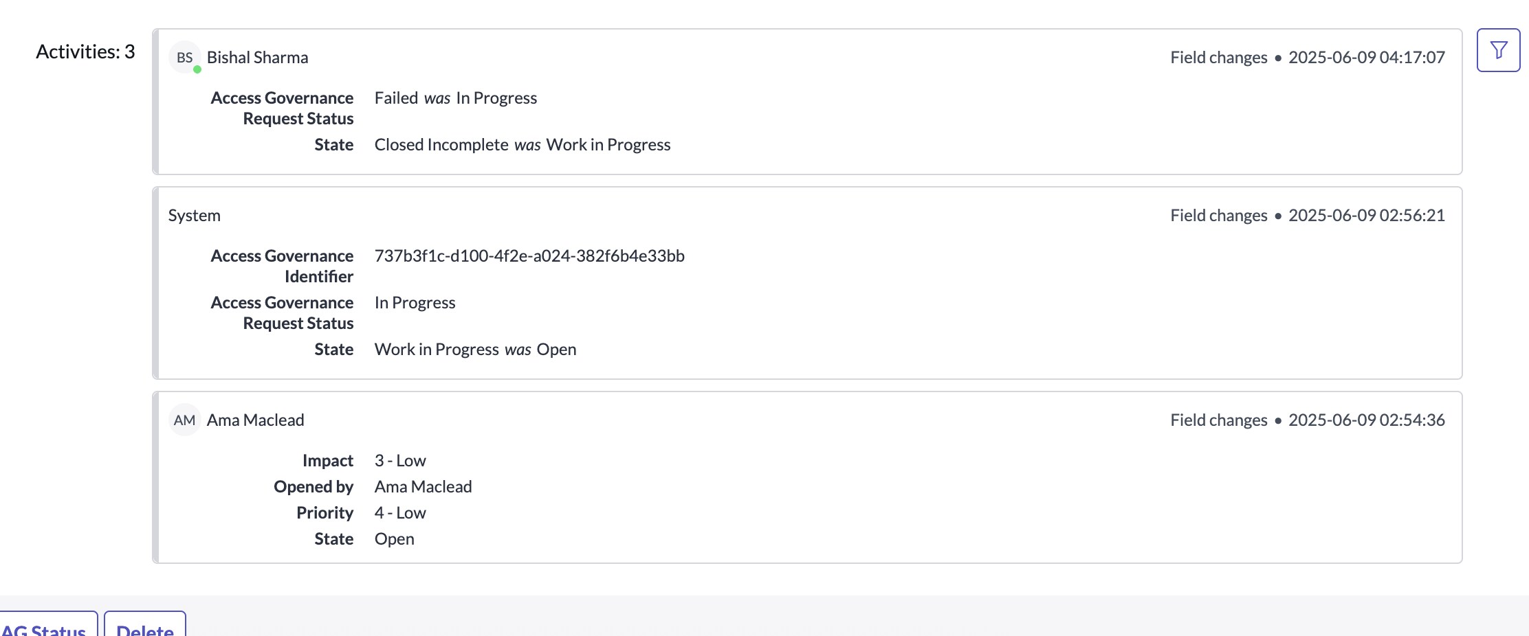 Activity Details in Data Table from Instance Defin... - ServiceNow Community